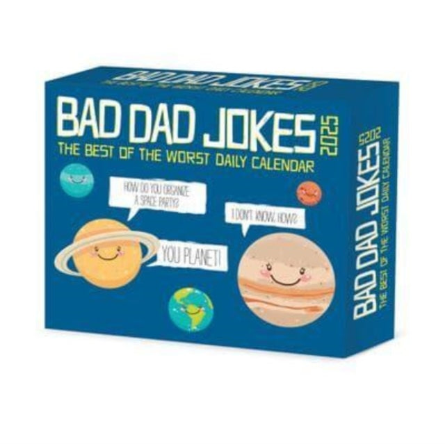 Bad Dad Jokes 2025 6.2 X 5.4 Box Calendar – EMKA