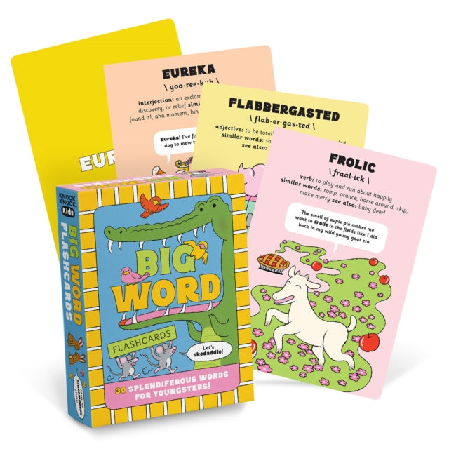 Knock Knock Kids Big Word Flashcards – EMKA