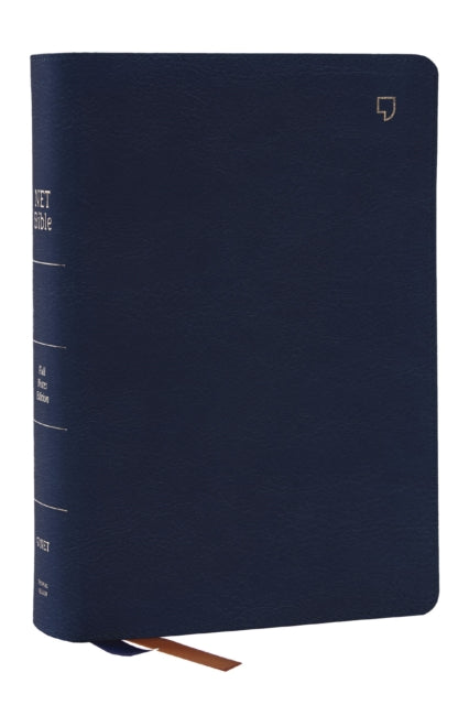 NET Bible, Full Notes Edition (NET, Blue Leathersoft, Comfort Print) – EMKA