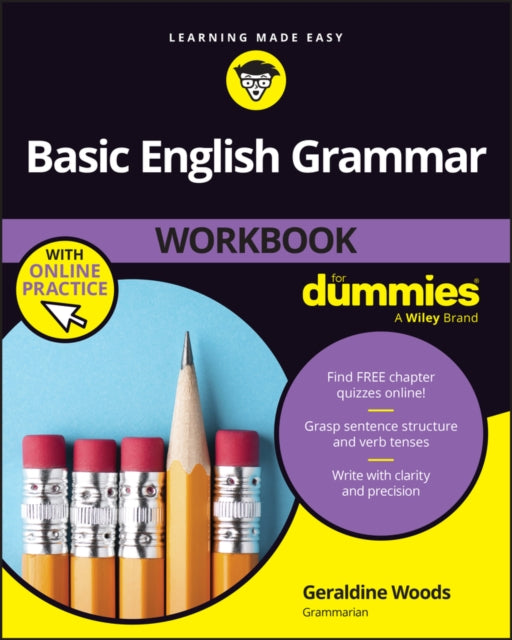 Basic English Grammar Workbook For Dummies with Online Practice Quizze – EMKA