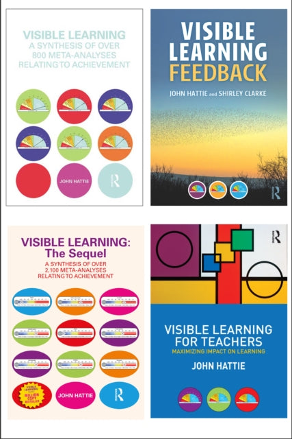 John Hattie Visible Learning 4 Book Bundle – EMKA