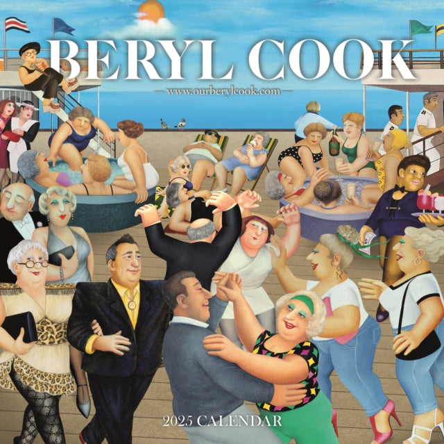 Beryl Cook Square Wall Calendar 2025 – EMKA