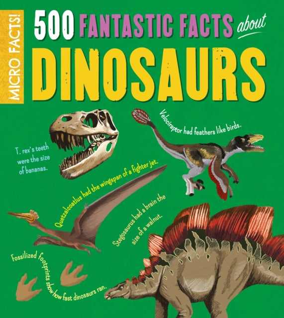 Micro Facts!: 500 Fantastic Facts About Dinosaurs – EMKA